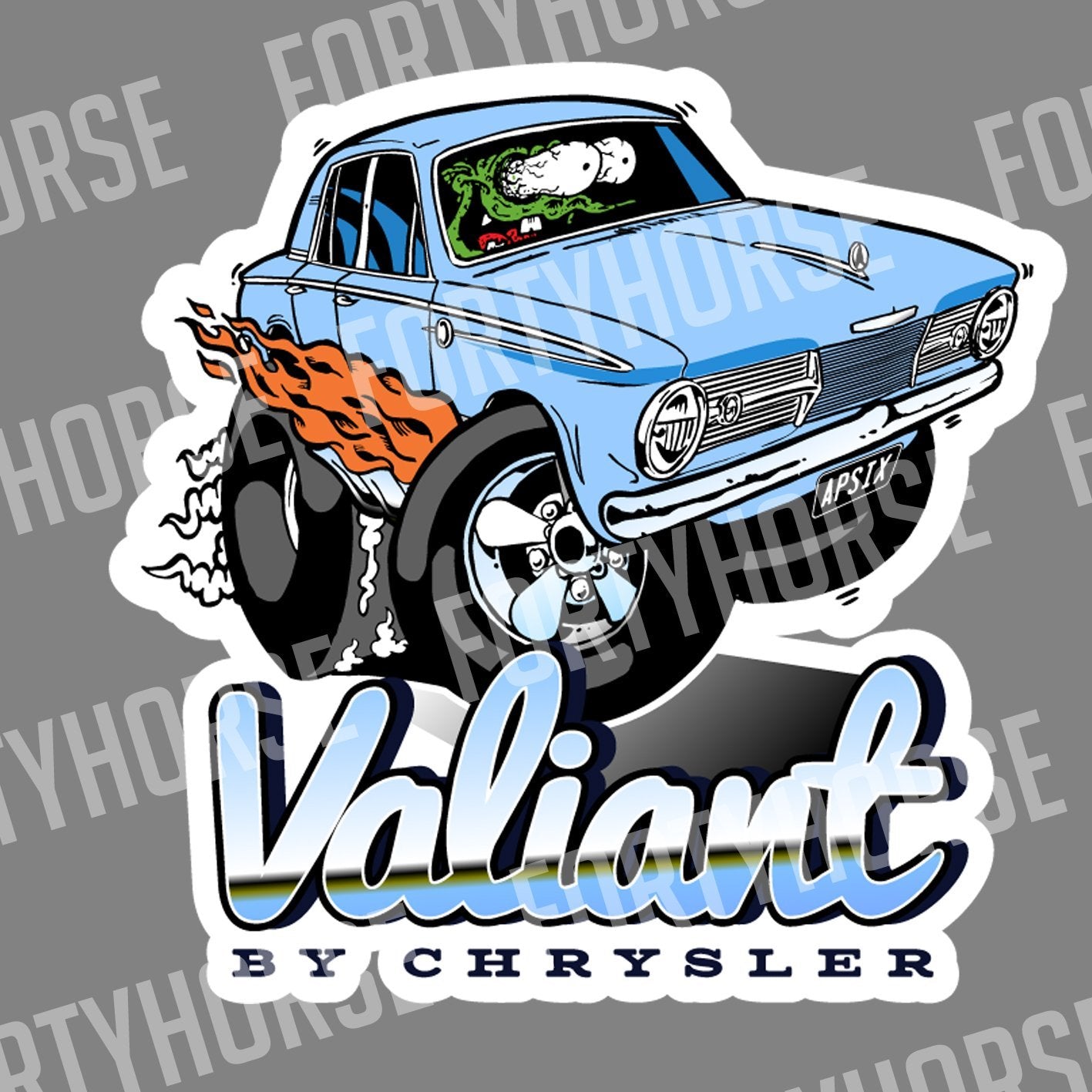 Valiant AP6 Sticker – Forty Horse