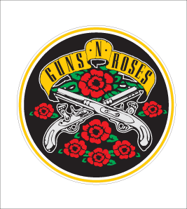 Guns n Roses Sticker – Forty Horse