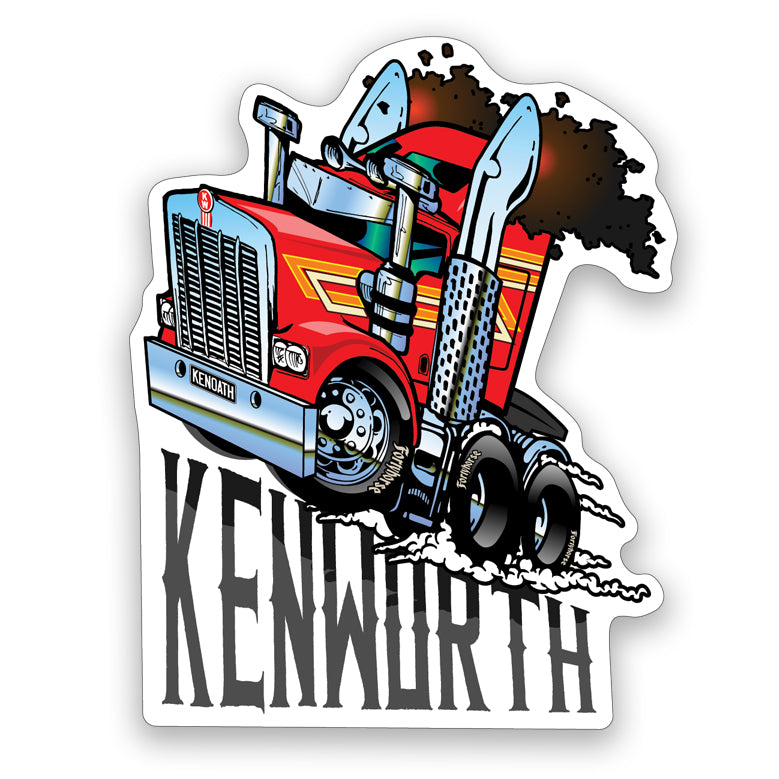 Kenworth Logo Stickers Kenworth Men Sticker