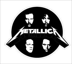 Metallica Sticker – Forty Horse
