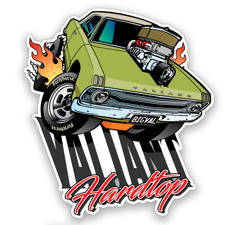 Valiant VF Sticker (Hardtop, Sedan) – Forty Horse