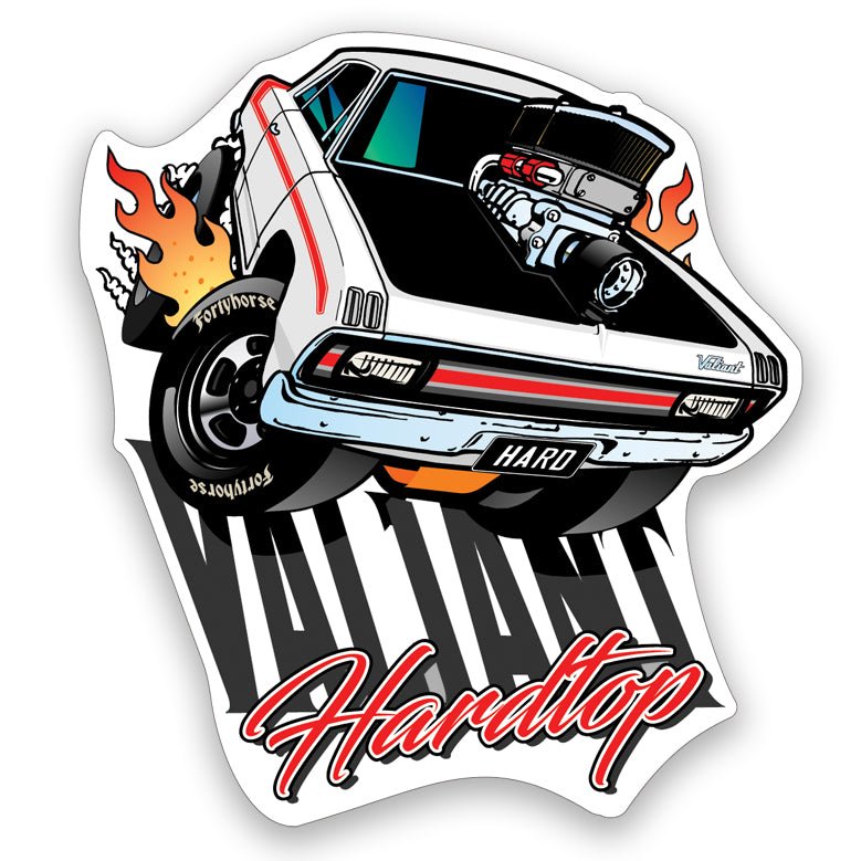 Valiant VG Sticker (Hardtop, Sedan) – Forty Horse