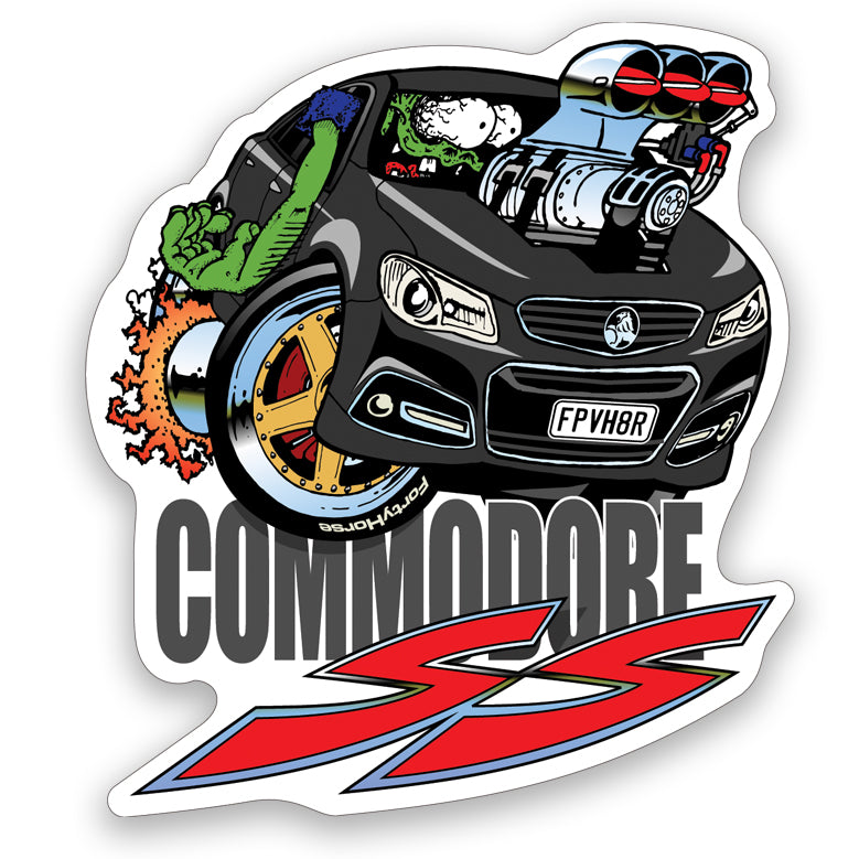 VF Commodore Sticker – Forty Horse